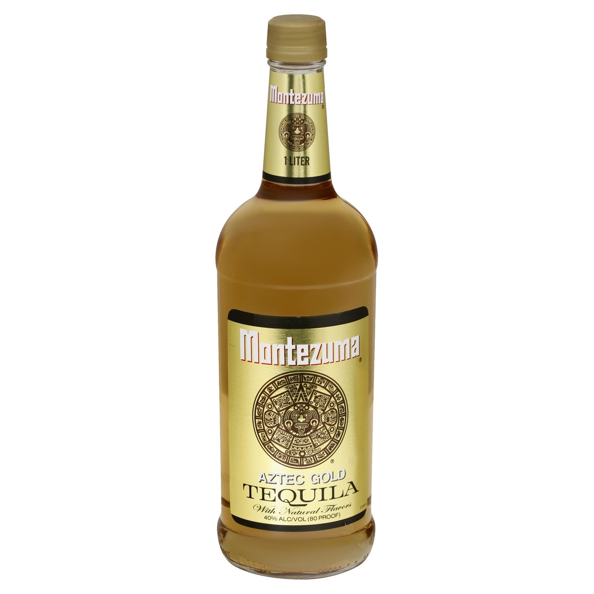 Montezuma Tequila, Aztec Gold 1 liter | Shipt