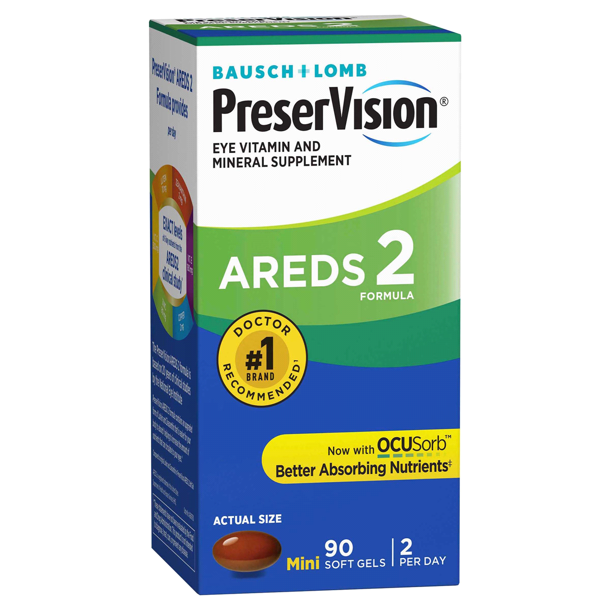 PreserVision Eye Vitamin & Mineral Supplement Softgels 90 ct | Shipt