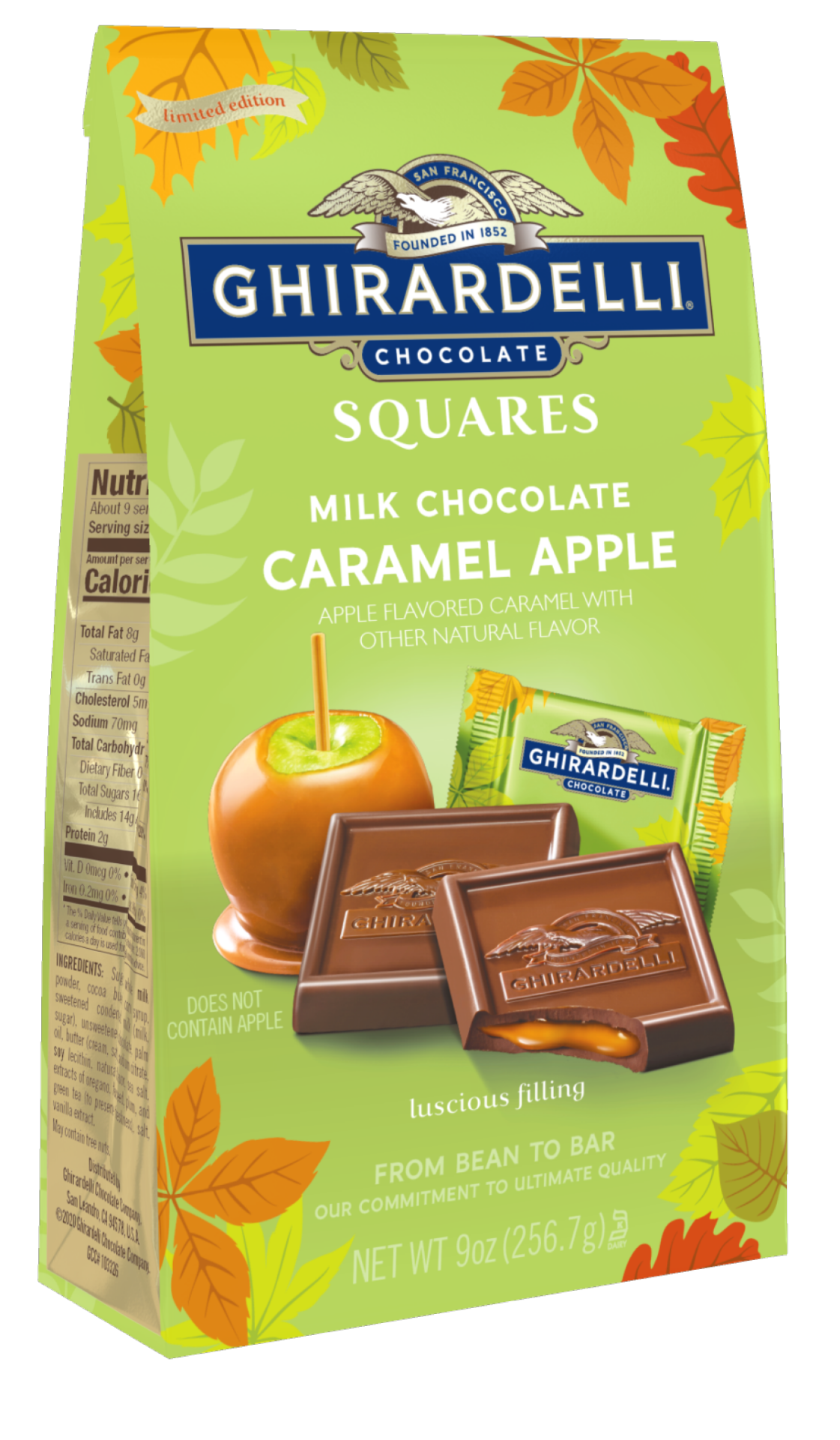 Ghirardelli Milk Chocolate Caramel Apple Squares 9 oz | Shipt