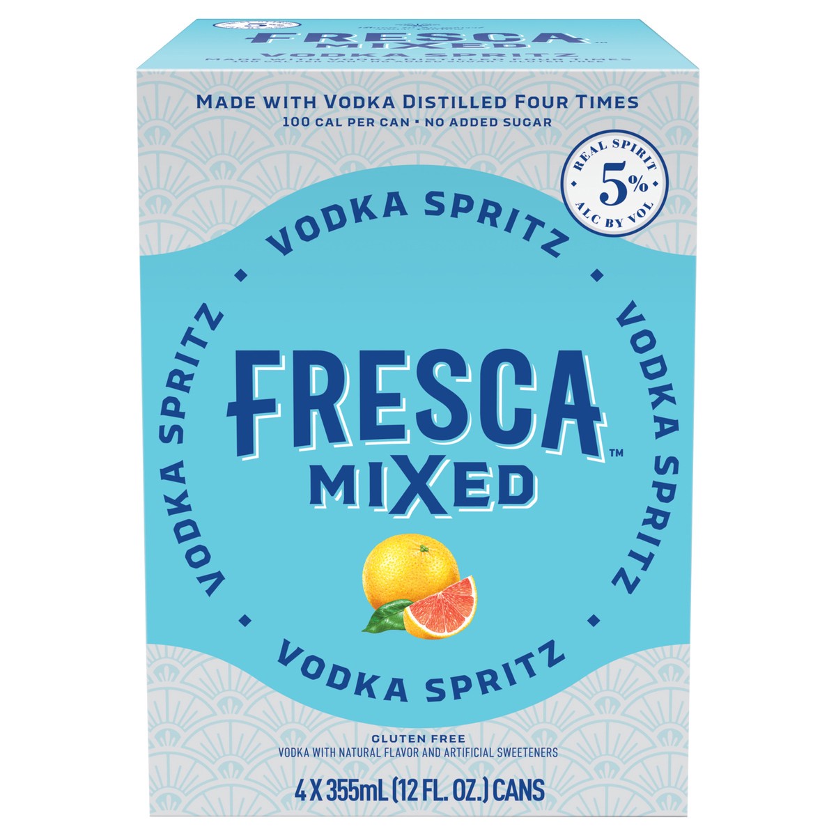 Hard Fresca Mixed Vodka Spritz 4pk 12oz Cans 4 ct; 12 oz | Shipt