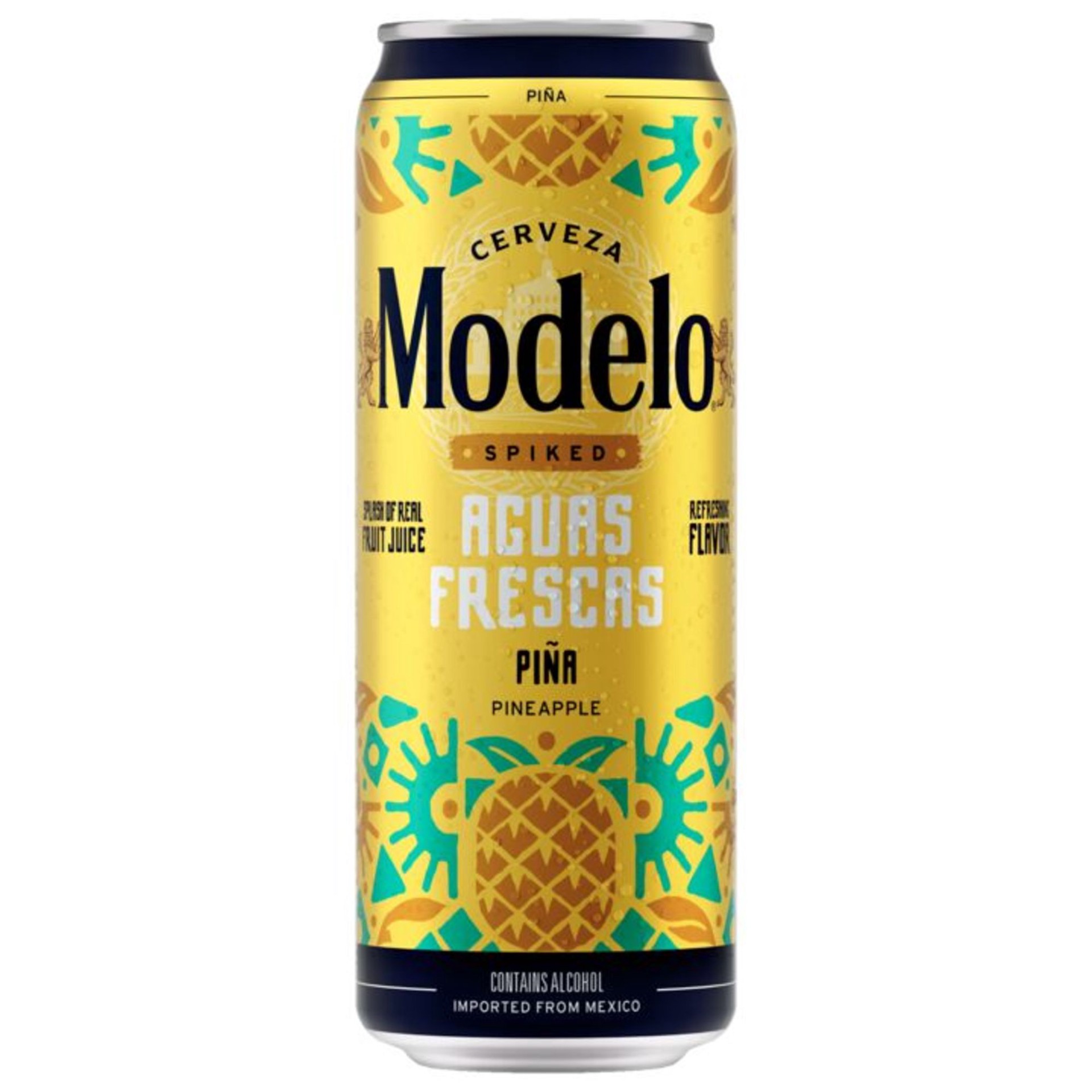 Modelo Spiked Aguas Frescas Pina Flavored Malt Beverage Can 24 oz | Shipt