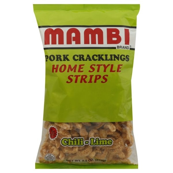 Mambi Pork Cracklings, Chili-Lime, Home Style Strips 9.5 oz | Shipt