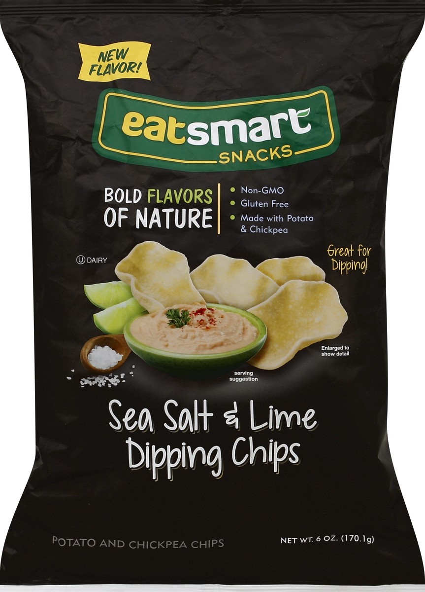 Eatsmart Snacks Potato And Chickpea Chips Sea Salt Lime 6 oz | Shipt
