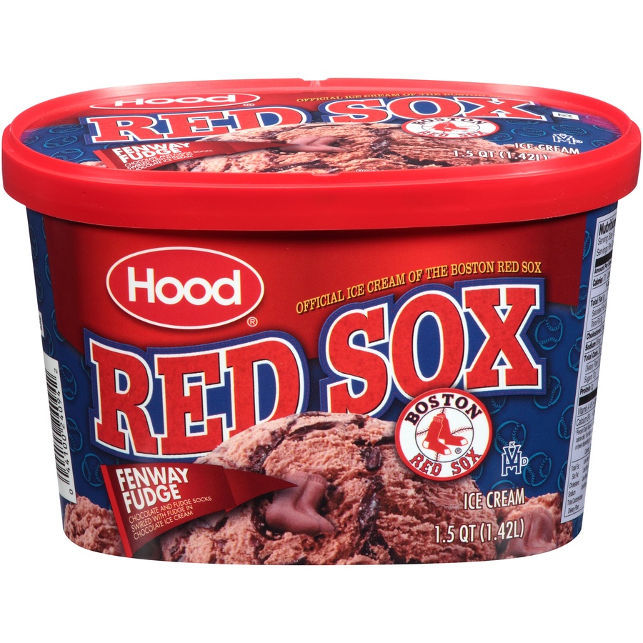 Hood Red Sox Fenway Fudge Ice Cream Ice Cream 48 fl oz | Shipt