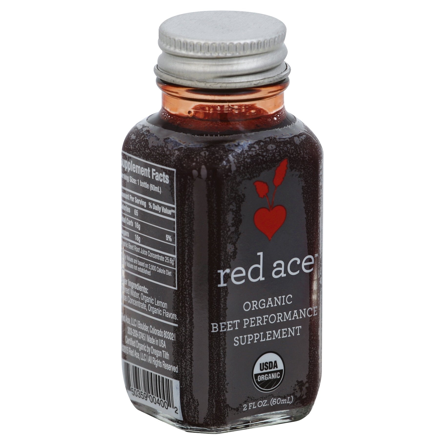 Red Ace Organics Beet Performance Supplement 2 fl oz | Shipt