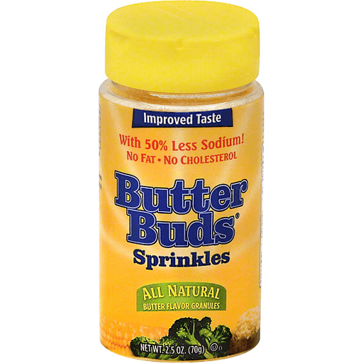 Butter Buds Sprinkles All Natural Butter Flavor Granules 2.5 oz | Shipt