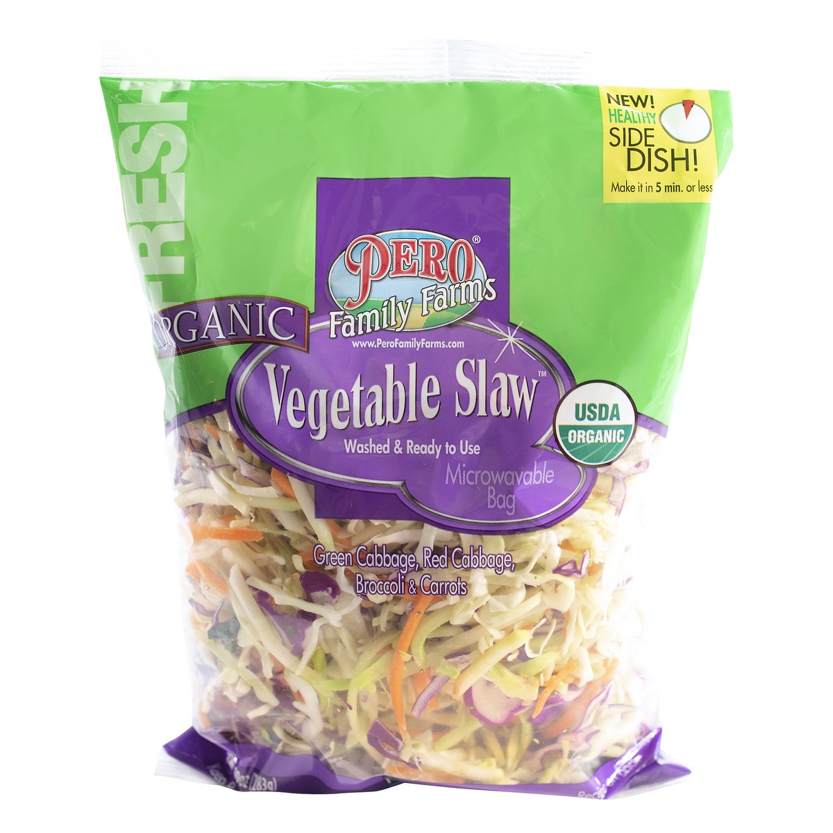 Pero Family Farms Organic Vegetable Slaw 10 oz | Shipt