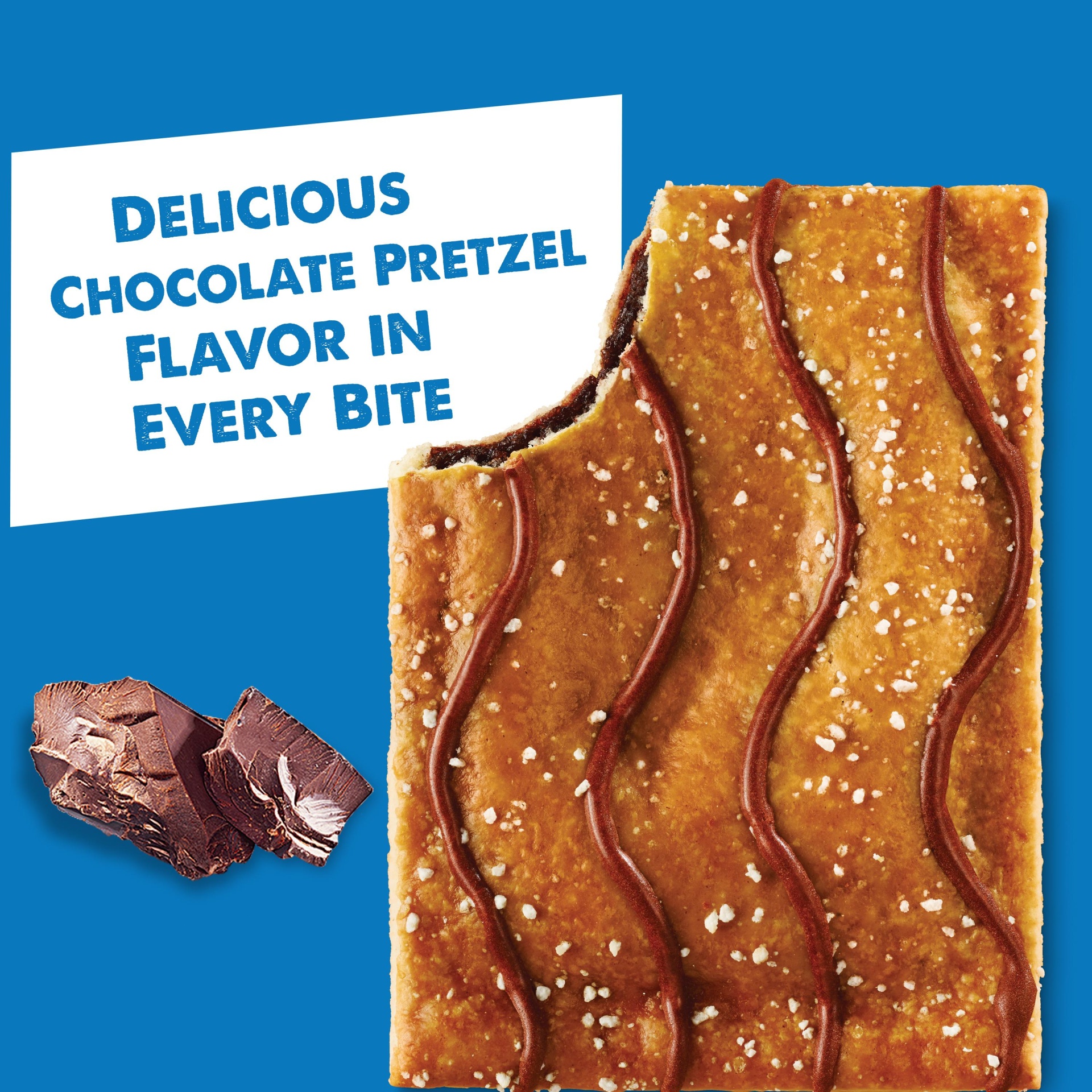 Kellogg's Pop-Tarts Pretzel Breakfast Toaster Pastries, Chocolate 13.5 ...