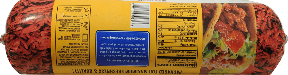 Kroger Ground Beef 73% Lean 3 lb | Shipt