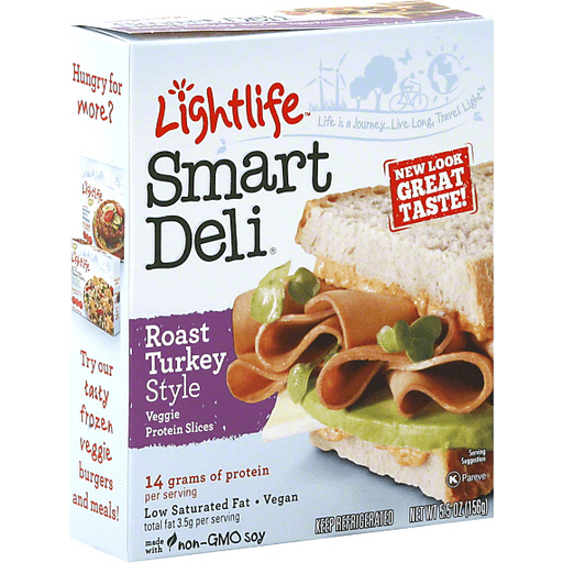 Lightlife Smart Deli Roast Turkey Style 5.5 oz | Shipt