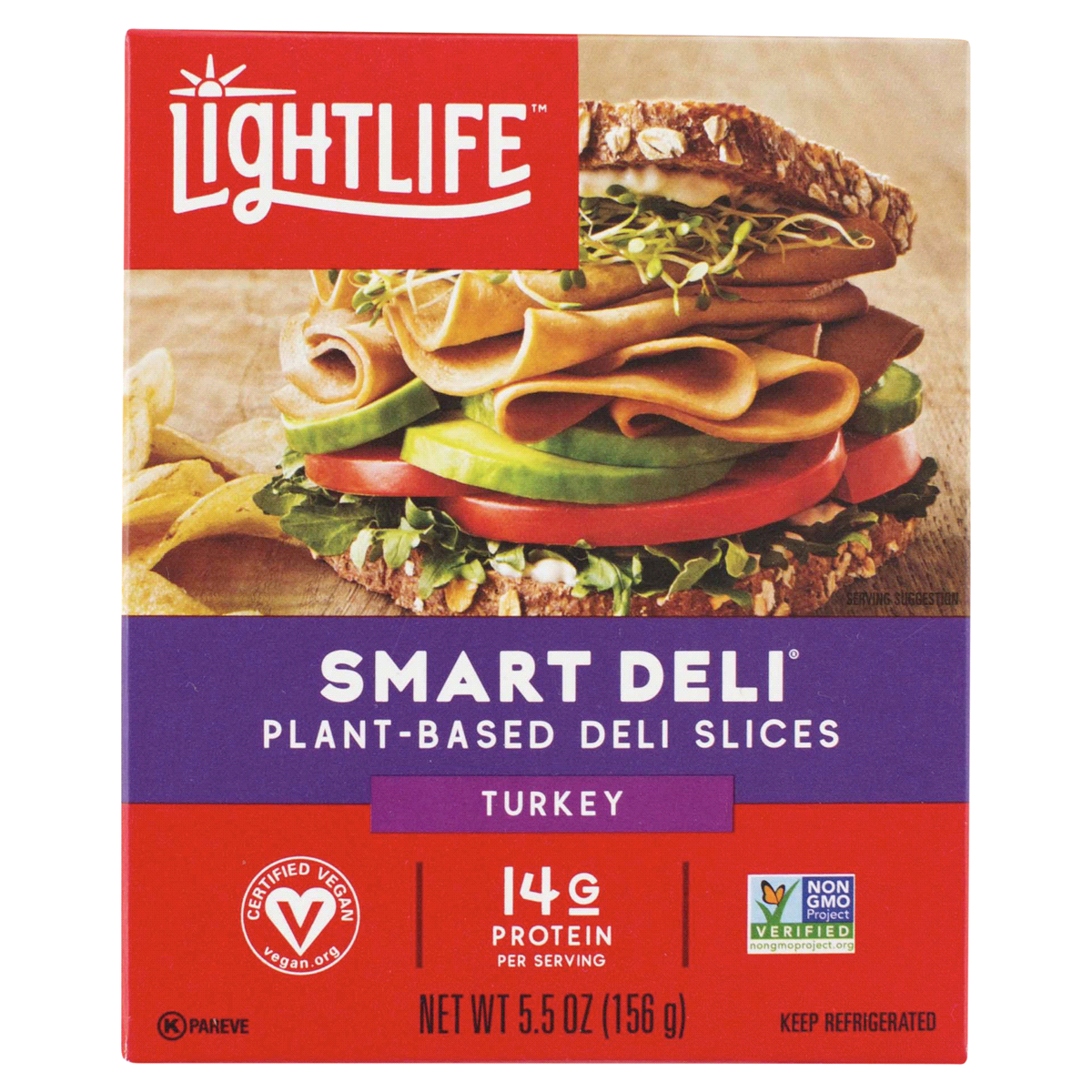 Lightlife Smart Deli Roast Turkey Style 5.5 oz | Shipt