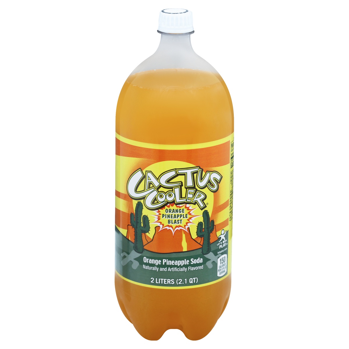 Cactus Cooler Orange Pineapple Soda bottle 2 liter | Shipt