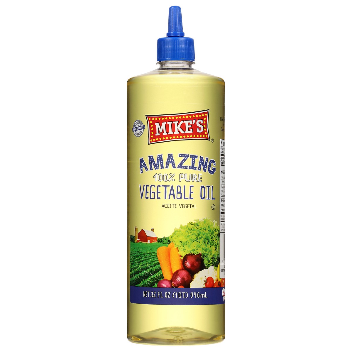 Mike's Amazing 100% Pure Vegetable Oil 32 fl oz 32 fl oz | shipt