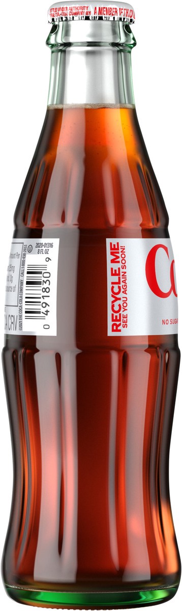 Diet Coke Glass Bottle, 8 fl oz 8 fl oz | Shipt