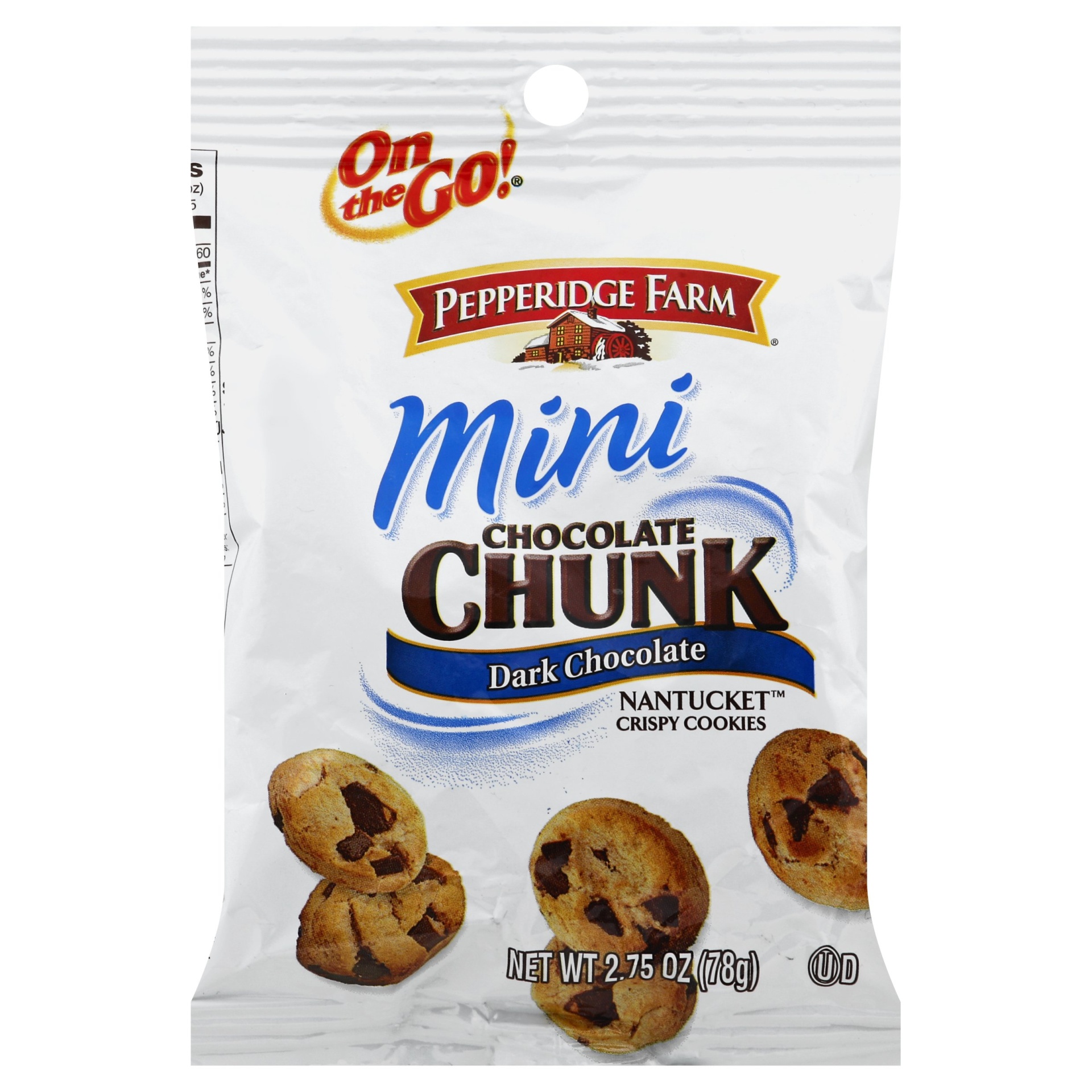 Pepperidge Farm Mini Chocolate Chunk Dark Chocolate Cookies 2.75 oz | Shipt