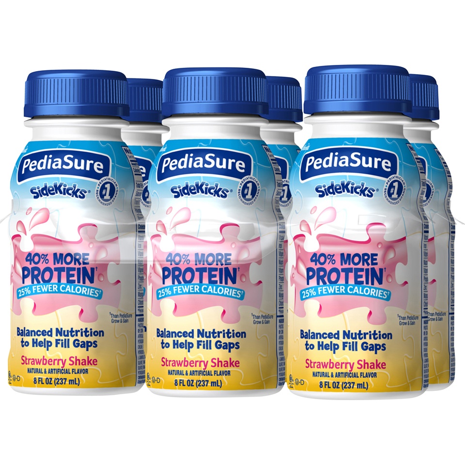PediaSure Sidekicks Strawberry Nutritional Shake 6 ct; 8 oz | Shipt