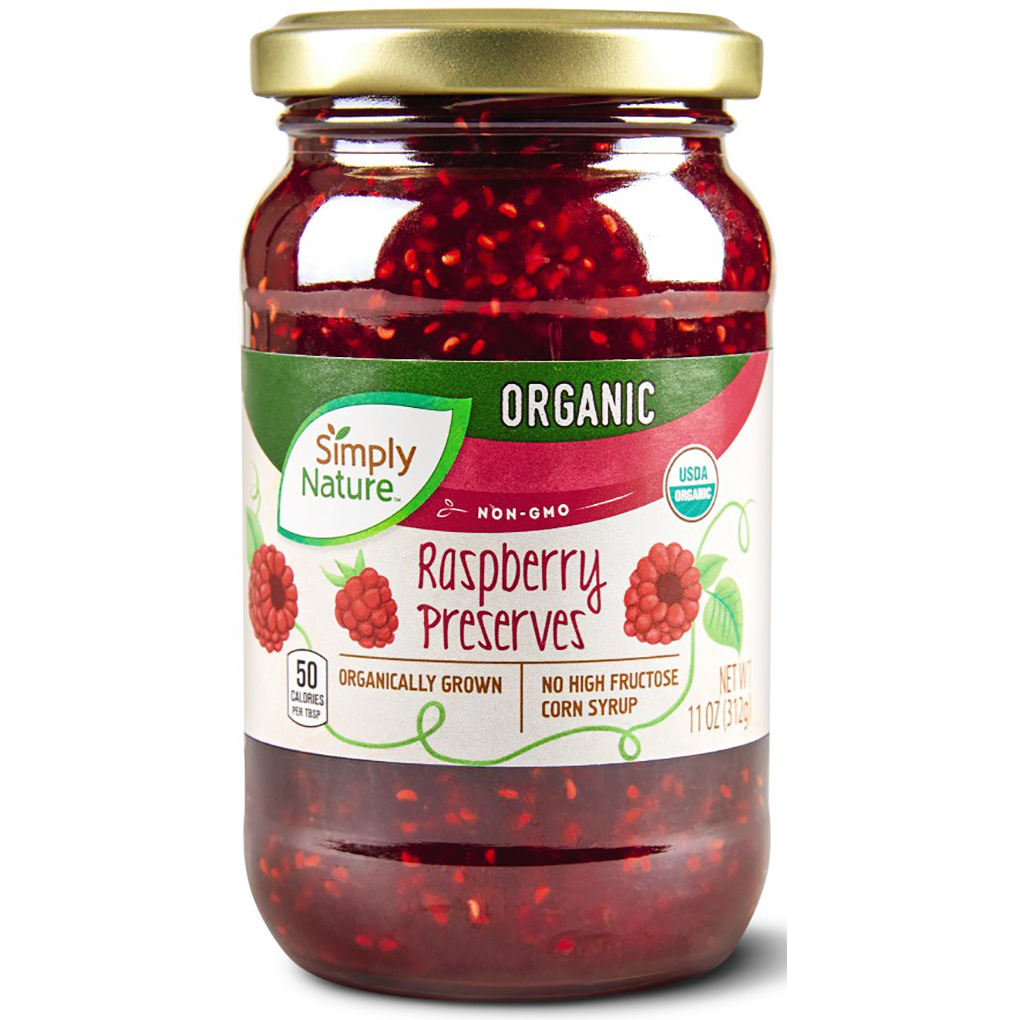 Simply Nature Organic Raspberry Preserves 11 oz | Shipt