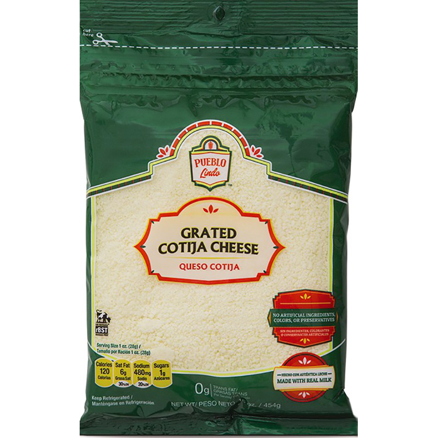 Pueblo Lindo Grated Cotija Cheese 16 oz | Shipt