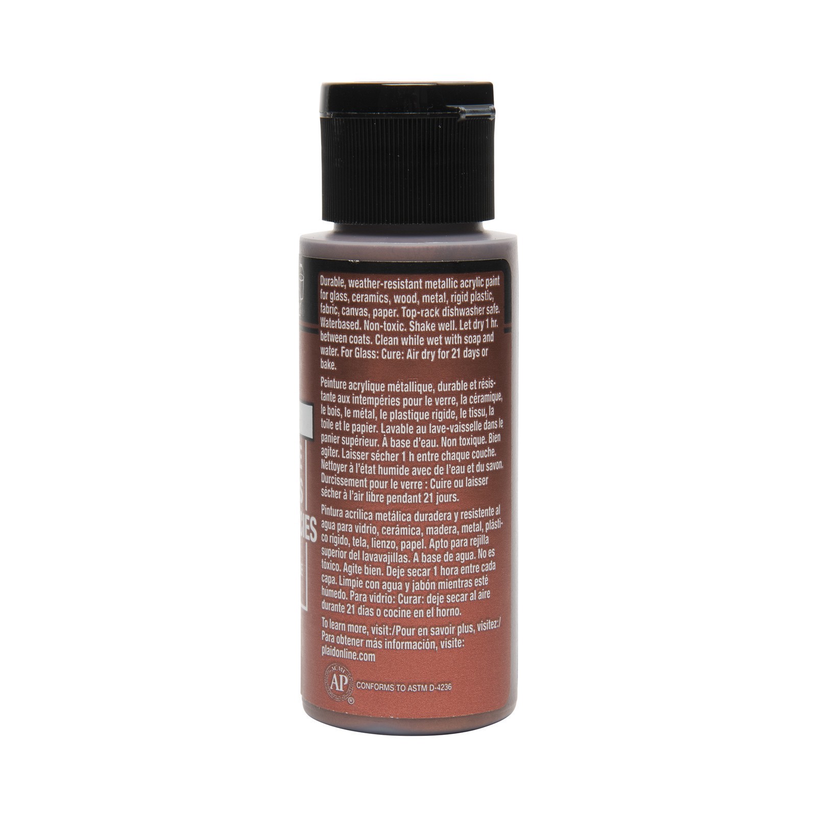 Folkart Multi-Surface Metallic Acrylic Paint 2 fl oz | shipt