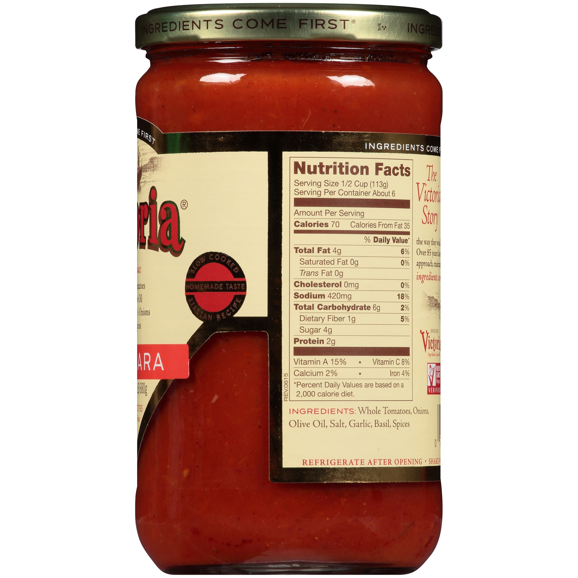 Victoria Marinara Sauce 24 oz | Shipt