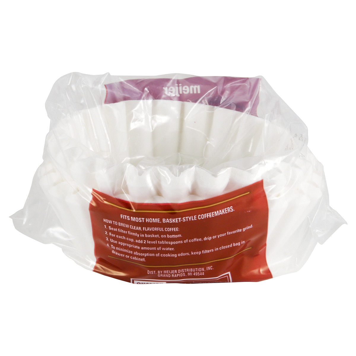Meijer Basket-Style Coffee Filters for 1-4 Cup Coffee Makers 100 ct | Shipt