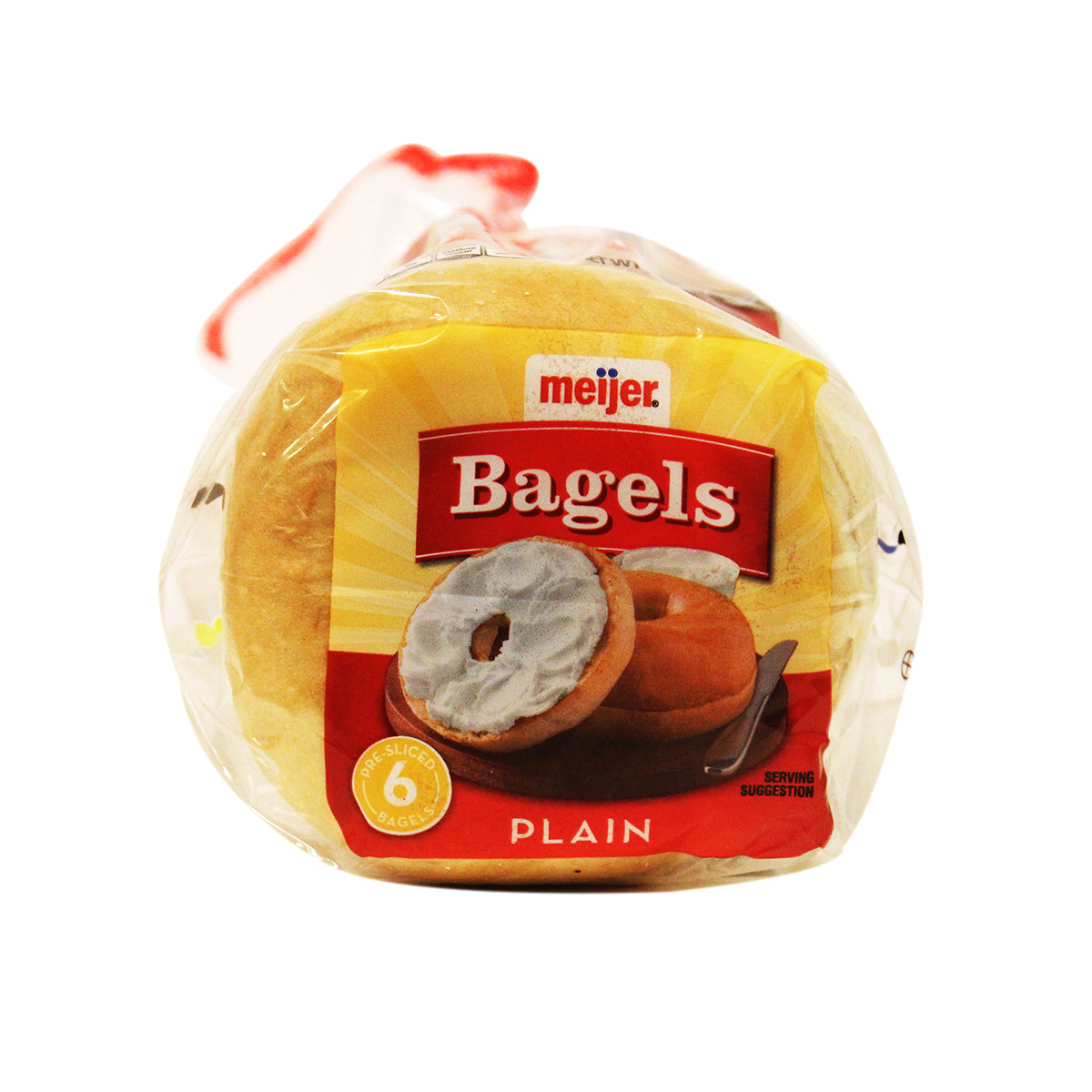Meijer Bagels Deli Style Plain 18 oz | Shipt