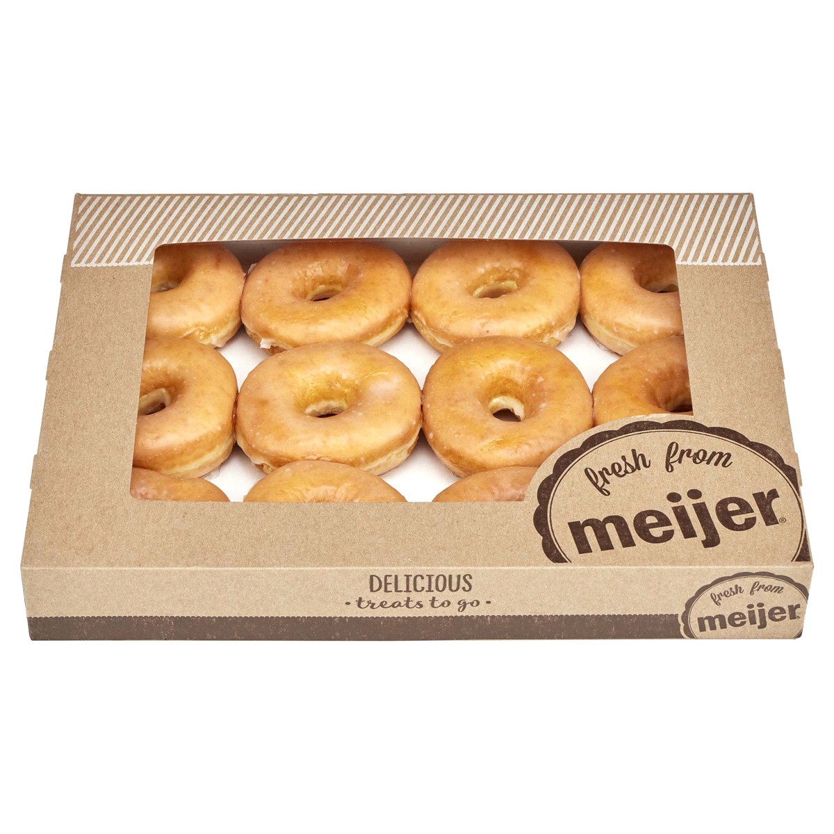 Fresh from Meijer Glazed Donut Rings 12 ct | Shipt