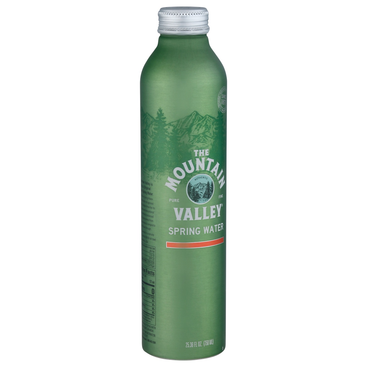 Mountain Valley Spring Water Aluminum Bottle 25.36 fl oz | Shipt