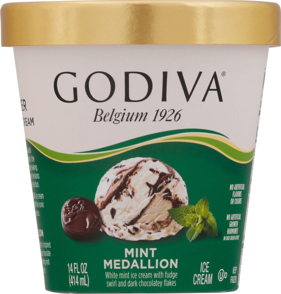 Godiva Mint Medallion Ice Cream 14 fl oz 14 fl oz | Shipt