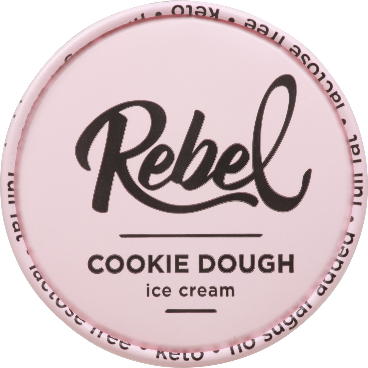 Rebel Creamery Cookie Dough Ice Cream 16 fl oz | Shipt