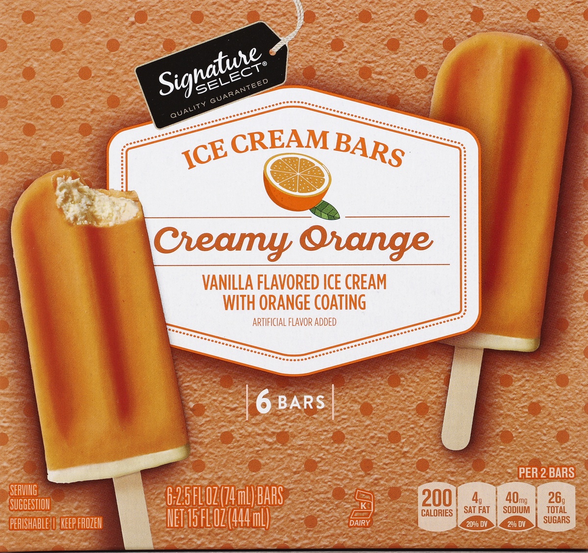 Signature Select Ice Cream Bars | Shipt