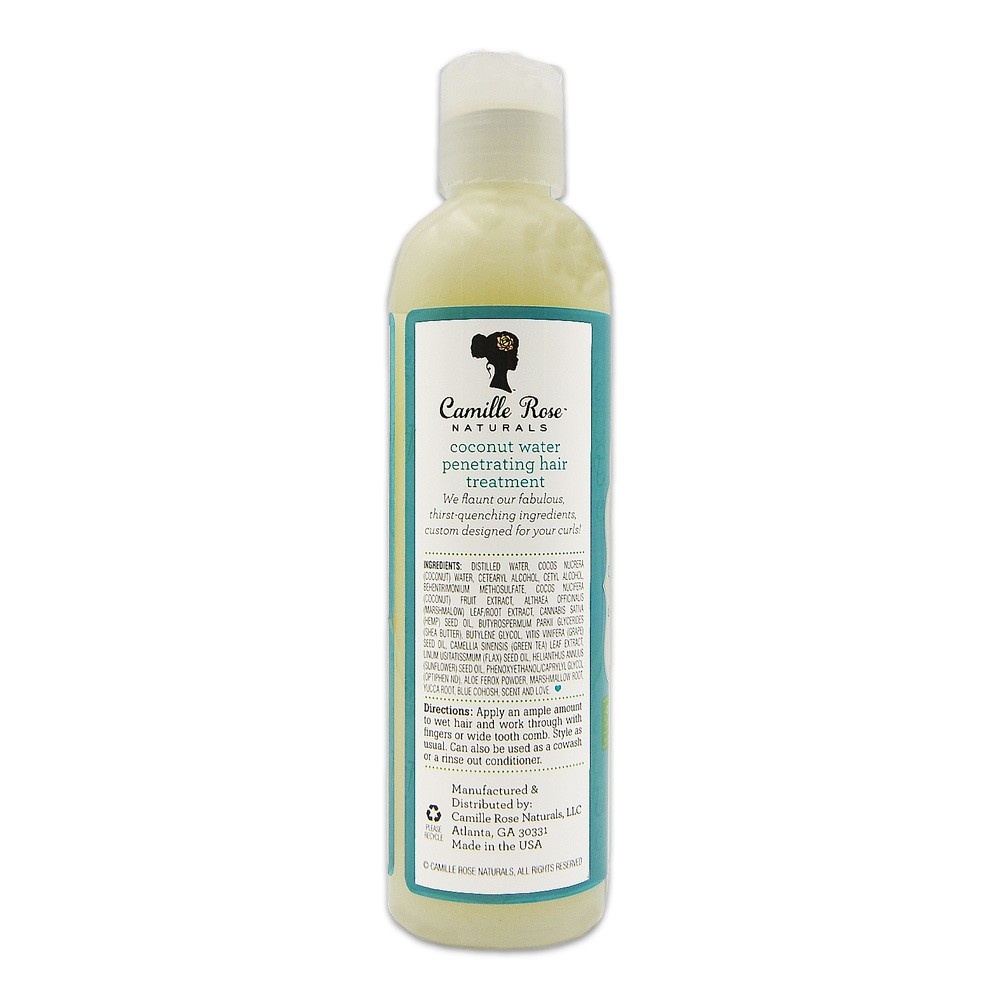 Camille Rose Naturals Leave-In Conditioner Coconut Water 8 oz | Shipt