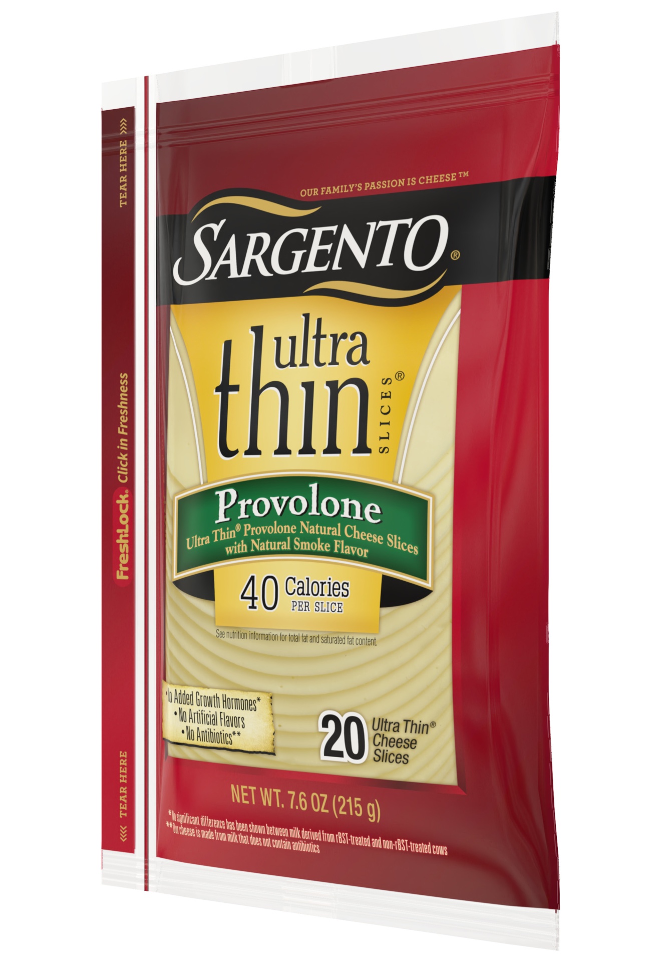 Sargento Ultra Thin Sliced Provolone Cheese 20 ct | Shipt