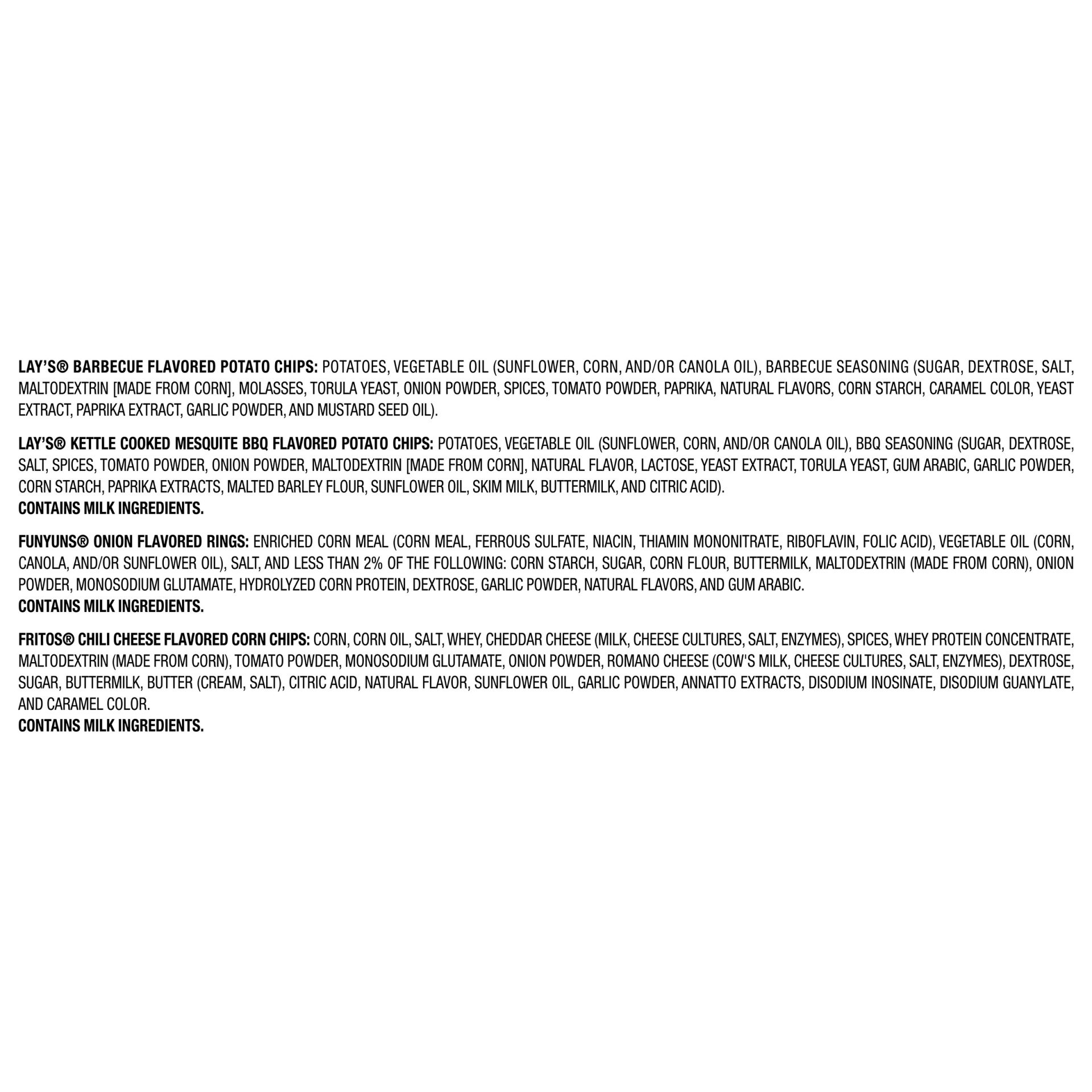 Frito-Lay BBQ Cookout Mix, Variety Packs 18 ct | Shipt