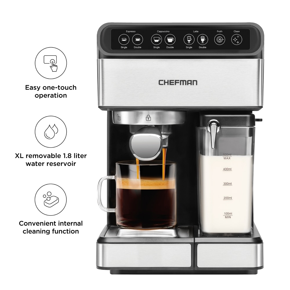 Chefman 6-In-1 Espresso Machine 1 ct | Shipt