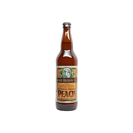 Marin Brewing Company Marin Stinson Beach Peach 22 oz | Shipt