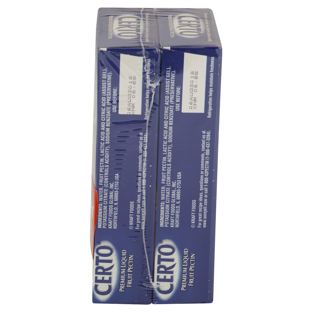 Certo Premium Liquid Fruit Pectin Value Pack Mulitpack Pouches 12 oz ...