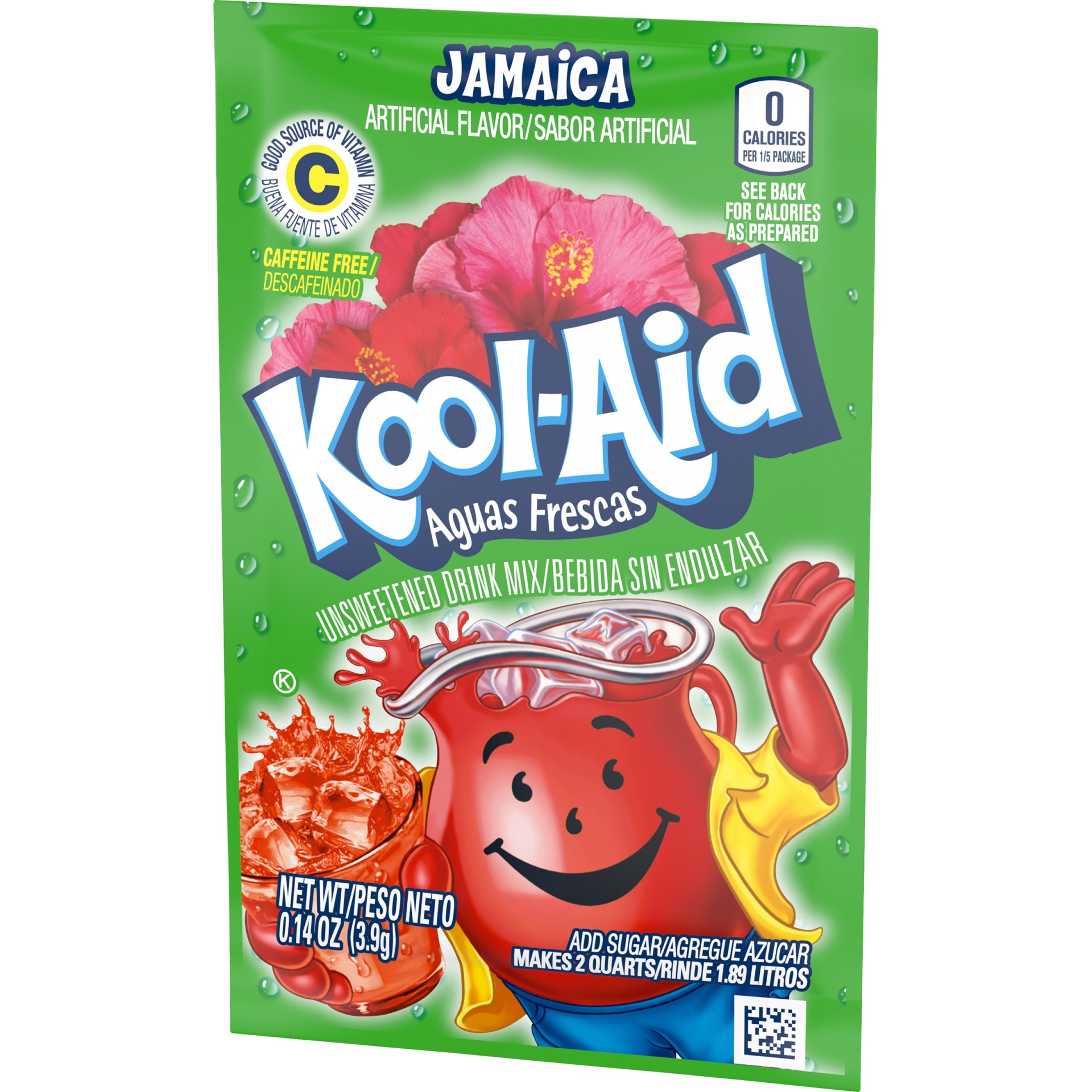 Kool-Aid Aguas Frescas Unsweetened Jamaica Artifically Flavored ...