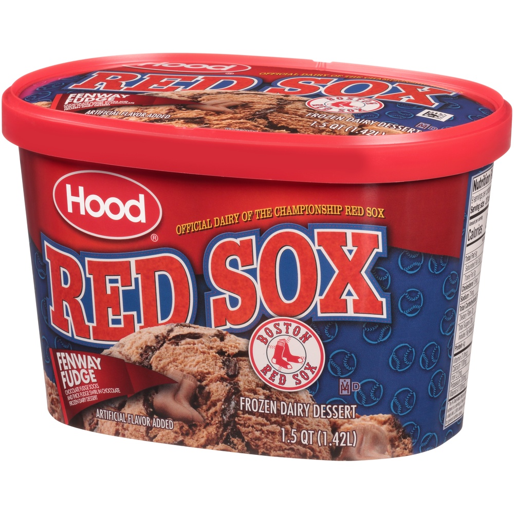 Hood Red Sox Fenway Fudge Frozen Dairy Dessert 1 5 Qt Shipt