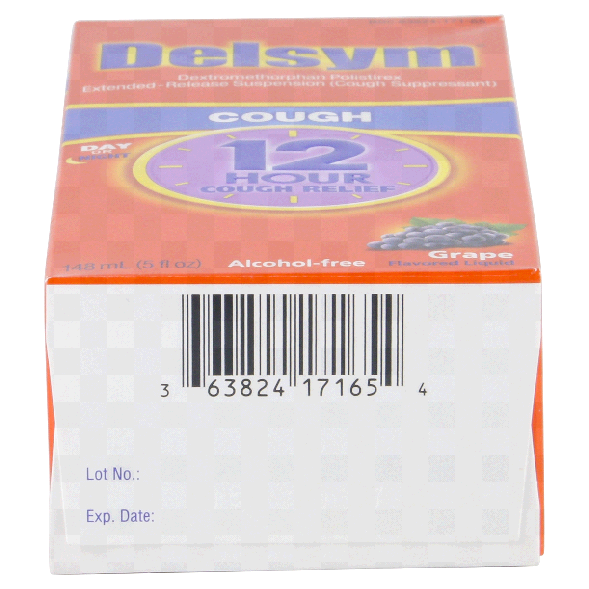Delsym 12 Hour Grape Flavored Cough Relief Liquid 5 oz | Shipt