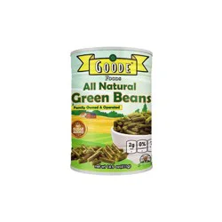 Goode Foods All Natural Green Beans 14.5 oz 15 oz | shipt