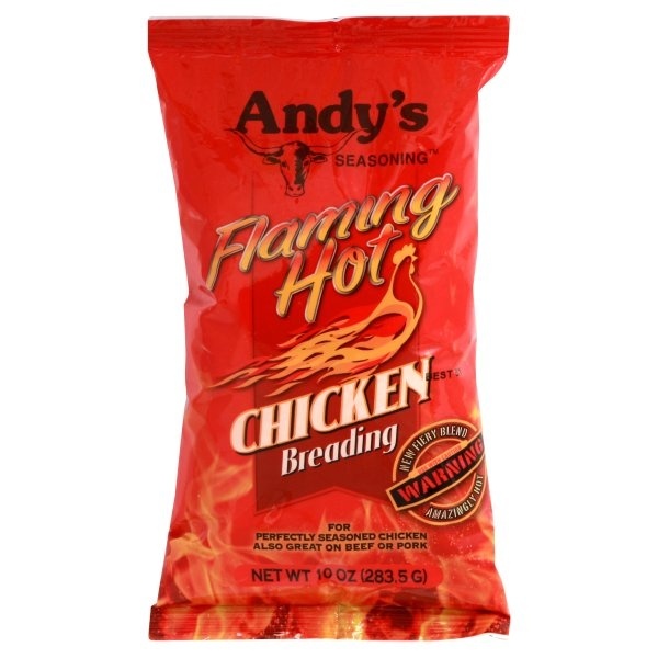 Andy's Seasoning Flaming Hot Chicken Breading 10 oz | Shipt