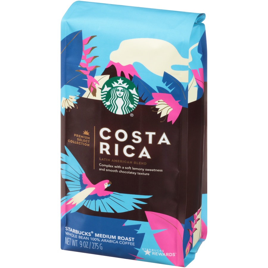 Starbucks Costa Rica Medium Roast Whole Bean Coffee 9 oz | Shipt