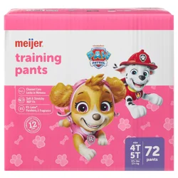 Meijer Training Pants Giant, Girl 4T/5T, 72ct. 72 ct | shipt