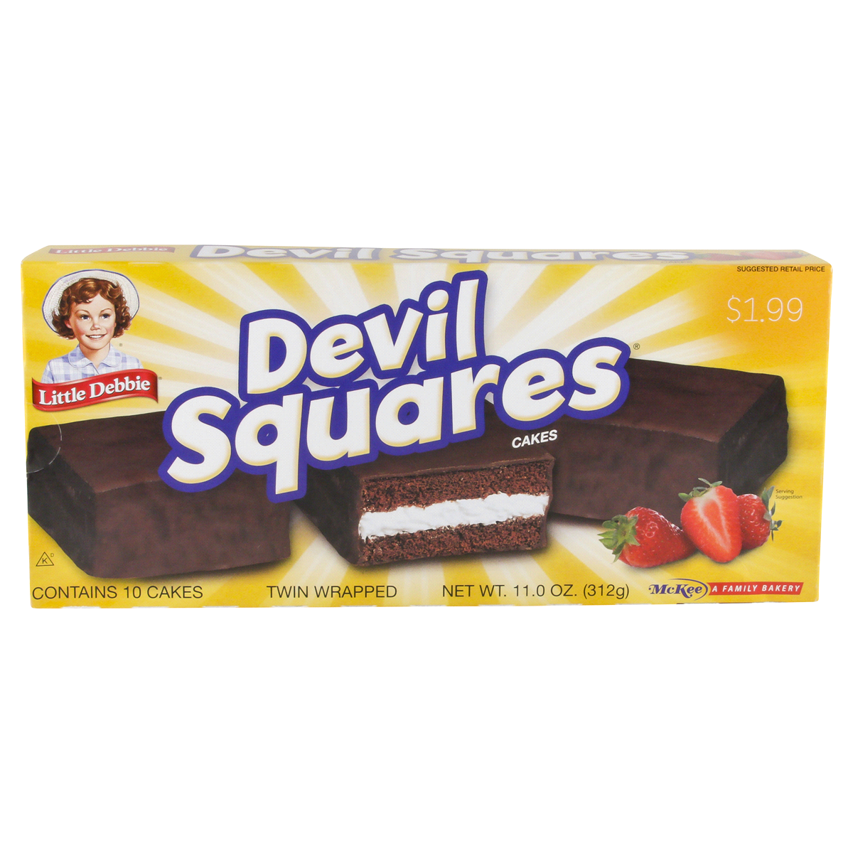 Little Debbie Devil Squares 11 oz | Shipt