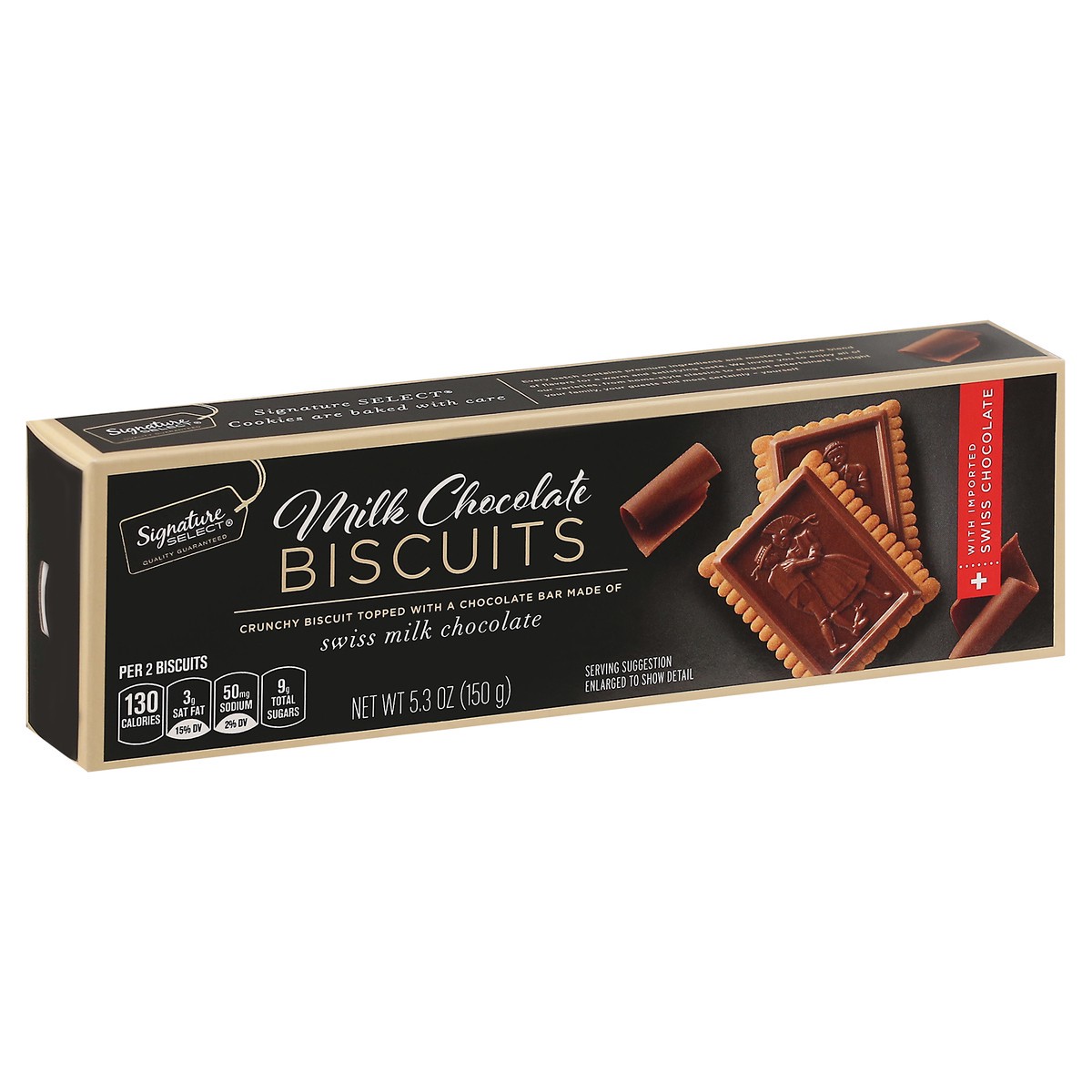 Signature Select Milk Chocolate Biscuits 5.3 oz 5.3 oz | Shipt