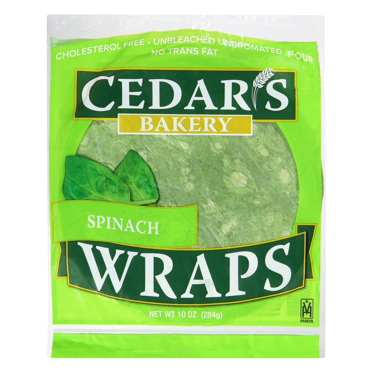 Cedar's Spinach Wraps 10 oz | Shipt