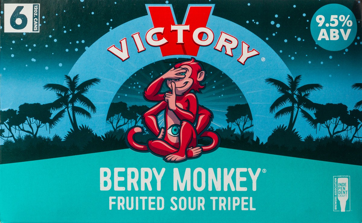 Victory Brewing Company Berry Monkey 6pk Cans 6 ct; 12 oz | Shipt