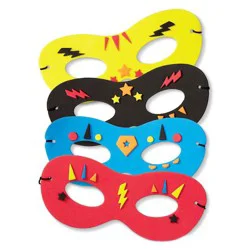 Hero Mask Foam Activity Kit By Creatology makes 10 masks | shipt