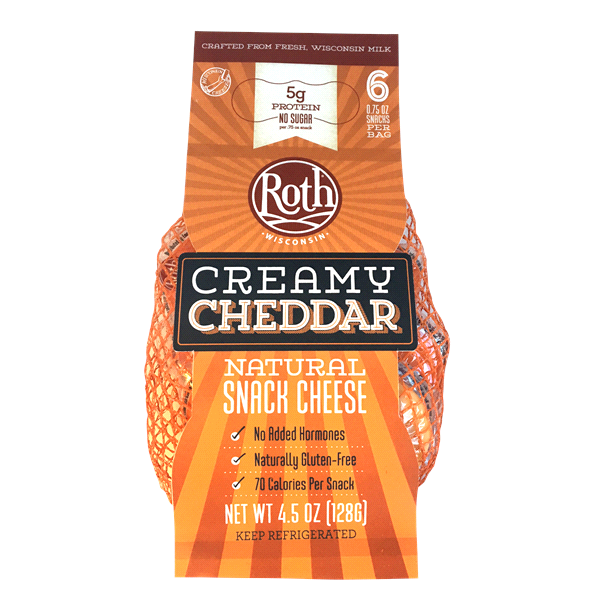 Roth Cheese Snack Cheese, Creamy Cheddar 4.5 oz | Shipt